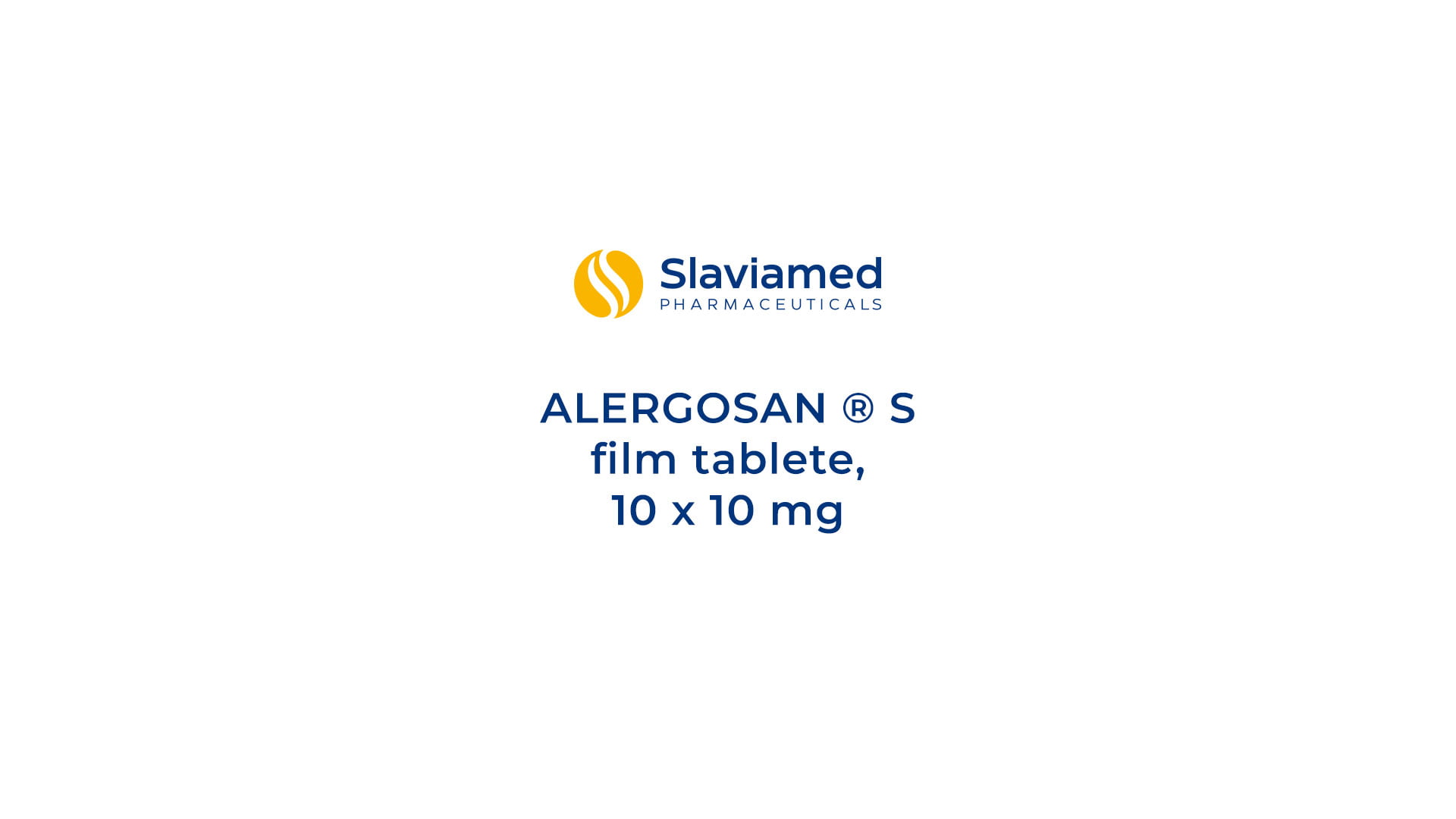 ALERGOSAN® S - 10 x 10 mg - film tablete